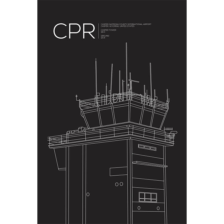 CPR | CASPER TOWER Print – Modern Art by 08 Left