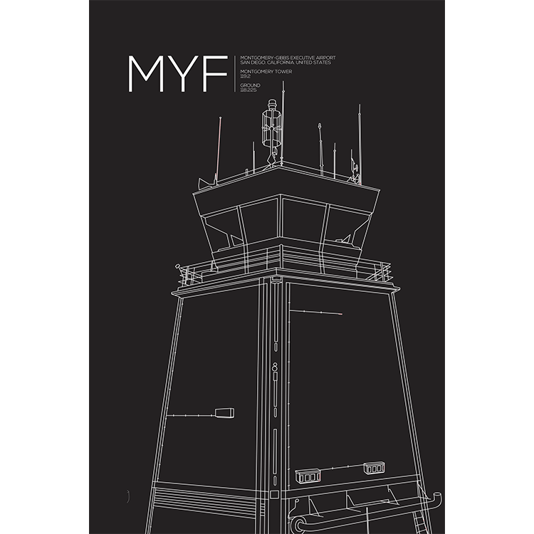 MYF | MONTGOMERY TOWER Print – Modern Art by 08 Left