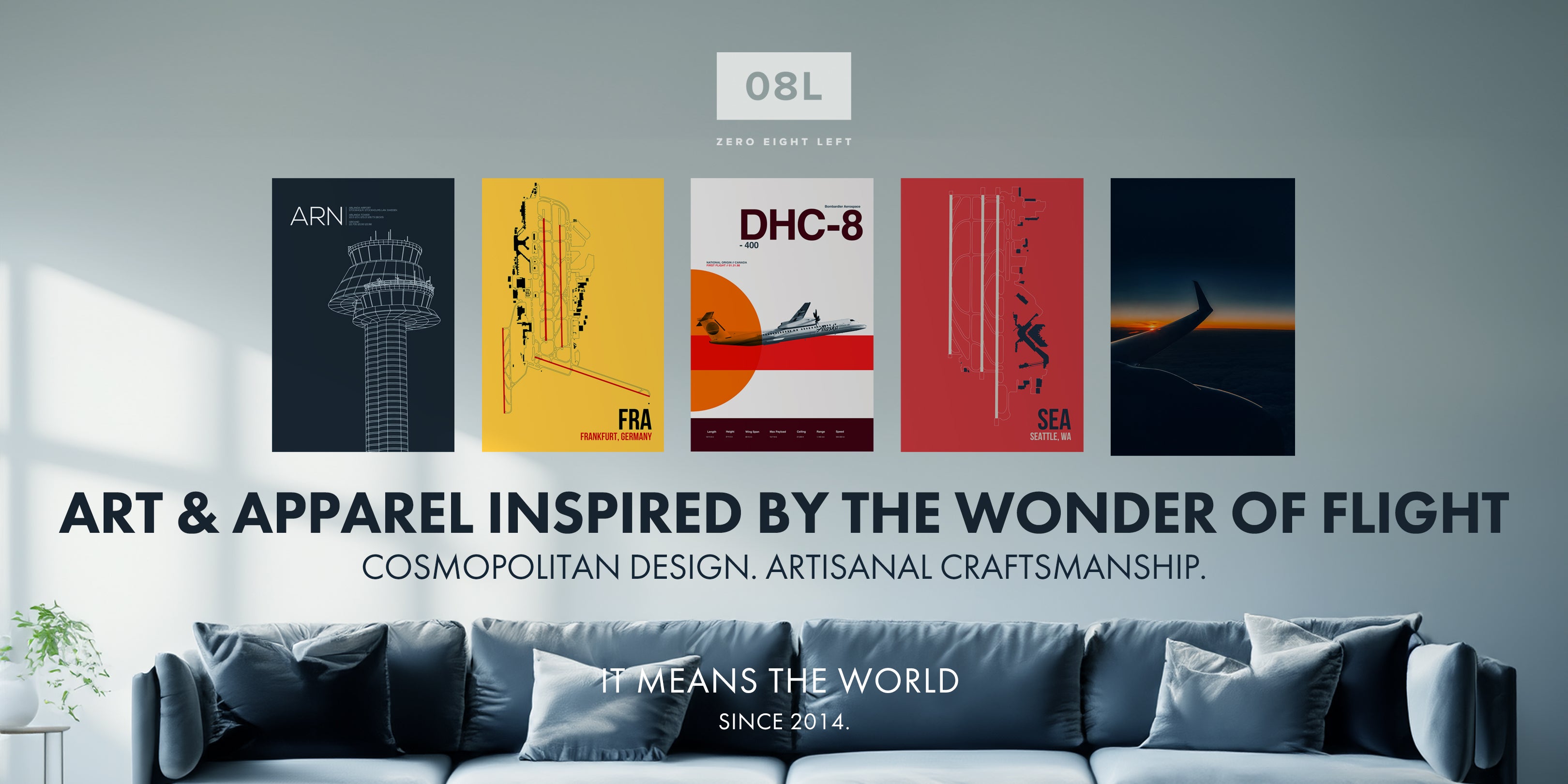 08 Left | Modern Design Inspired by Flight | 08 Left